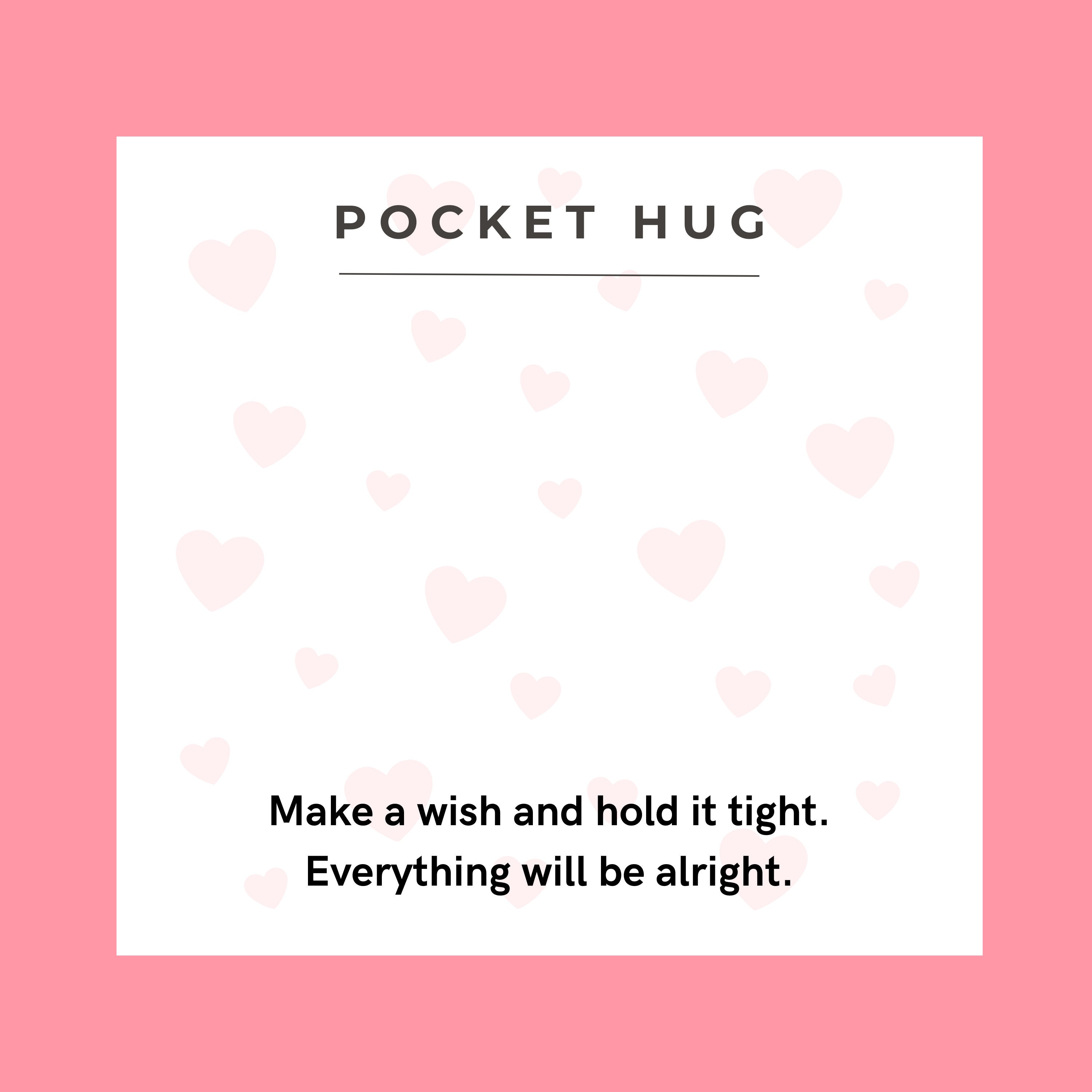 Pocket Hug Cards // Pocket Hug Tag, Printable Pocket Hug, Small ...