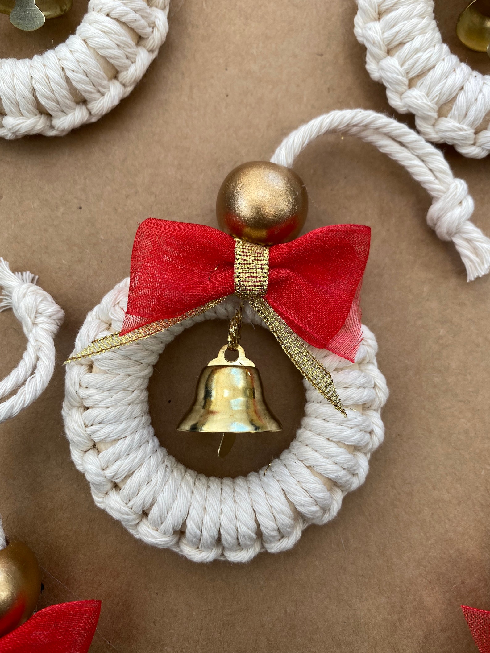 Adorable Macramé Christmas Decoration Tree Hanging - Etsy