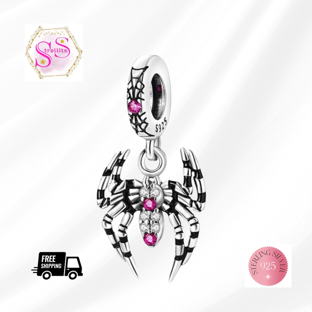 Charm for Pandora Bracelet Spider Sterling Silver 925 - Etsy