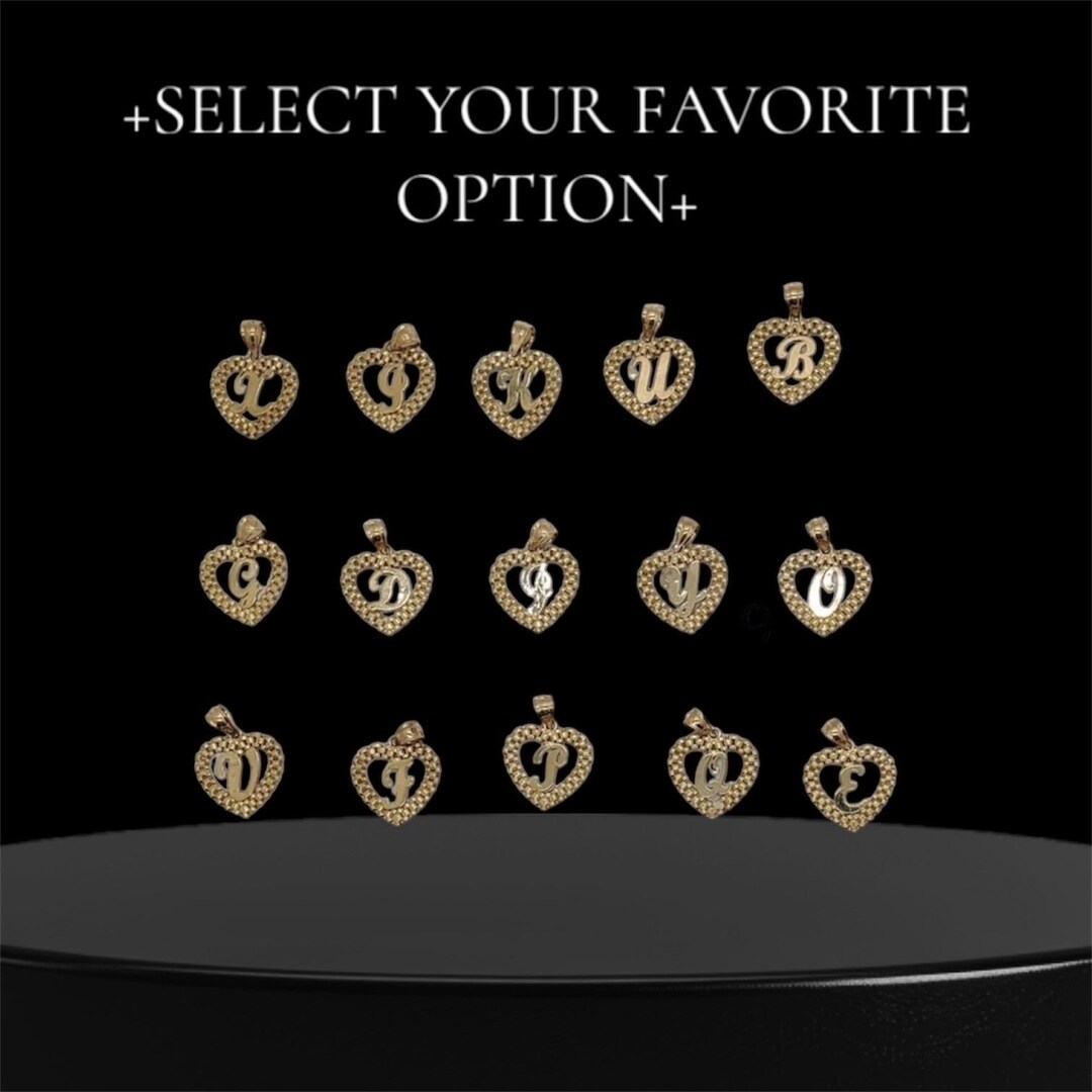 Gold 10K Pendant Necklace Free Gift Box Included - Etsy