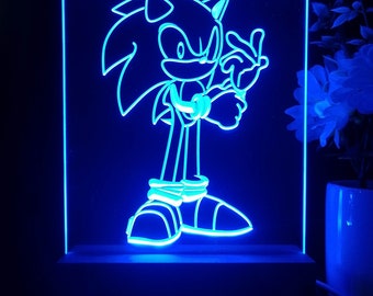 Sonic the Hedgehog Neon Sign - Etsy UK