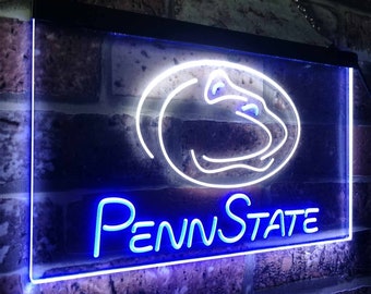 Penn State Neon Bar Sign - Etsy