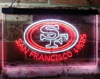 San Francisco 49ers Neon Sign - Etsy