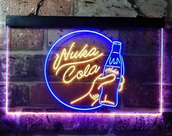 Neon Fallout Sign - Etsy