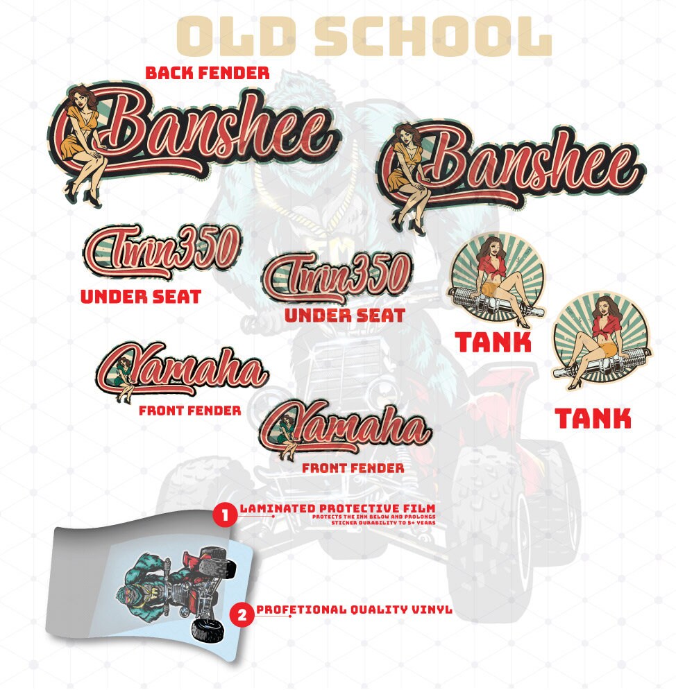 Yamaha Banshee Tattoos