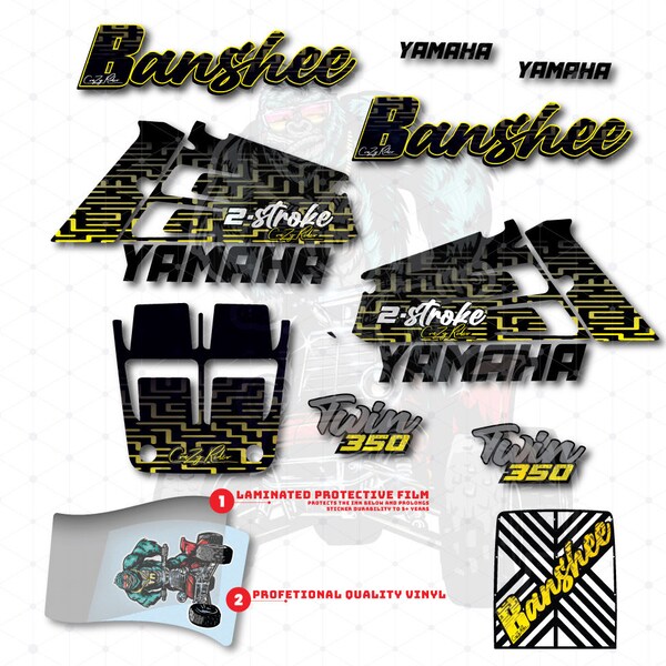 Yamaha Banshee Decal - Etsy