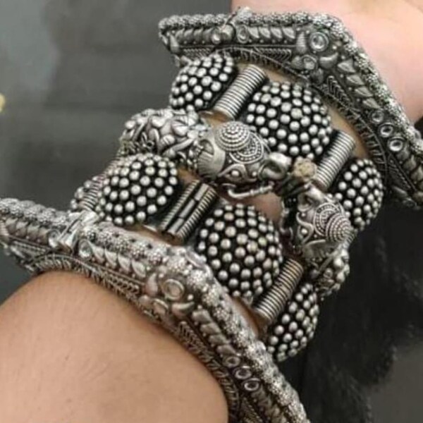 Oxidized Bangles - Etsy