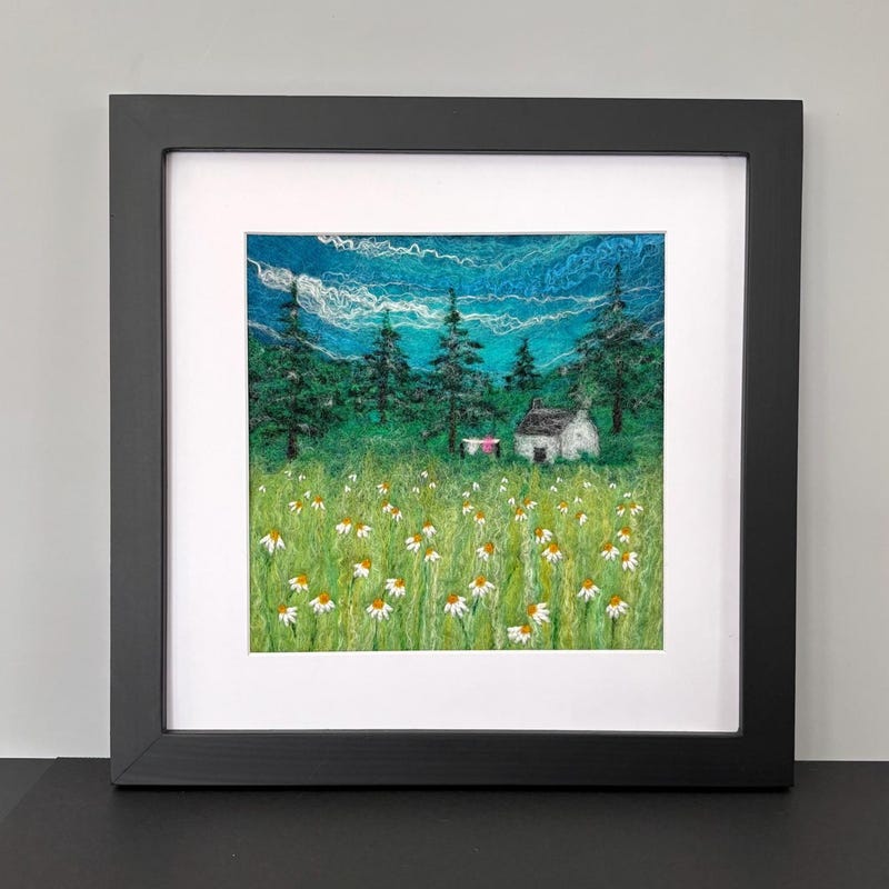 Felt Bird Framed - Etsy