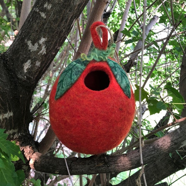 Felt Birdhouse - Etsy