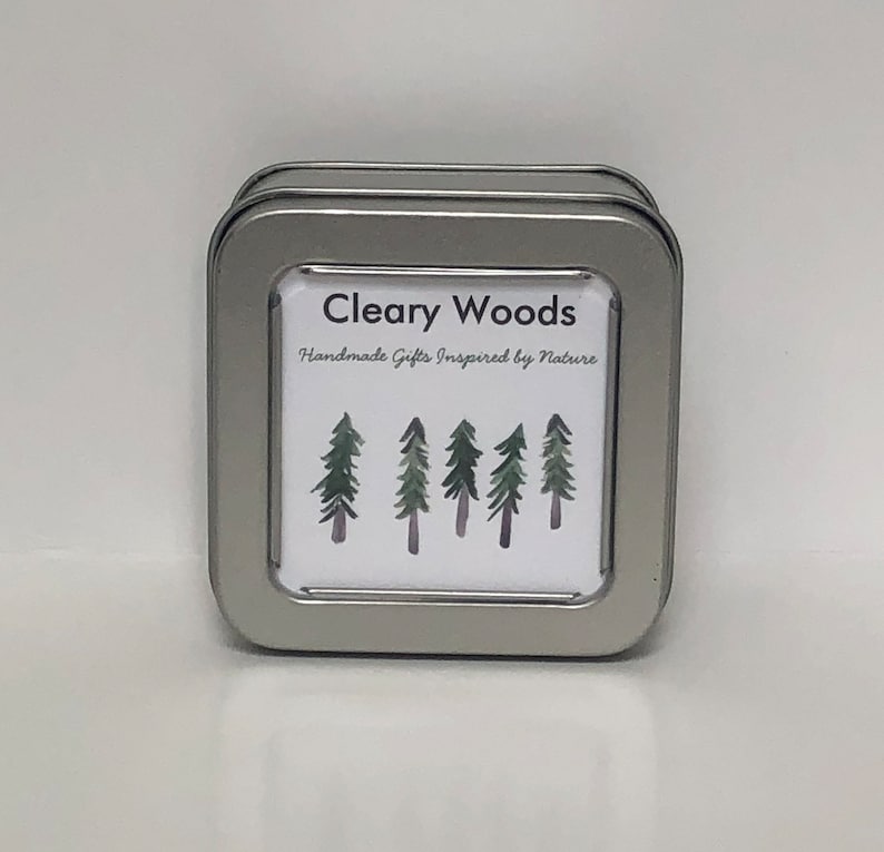 Set of 6 Felted Wool Acorn Magnets in a Tin Box, Strong Refrigerator ...