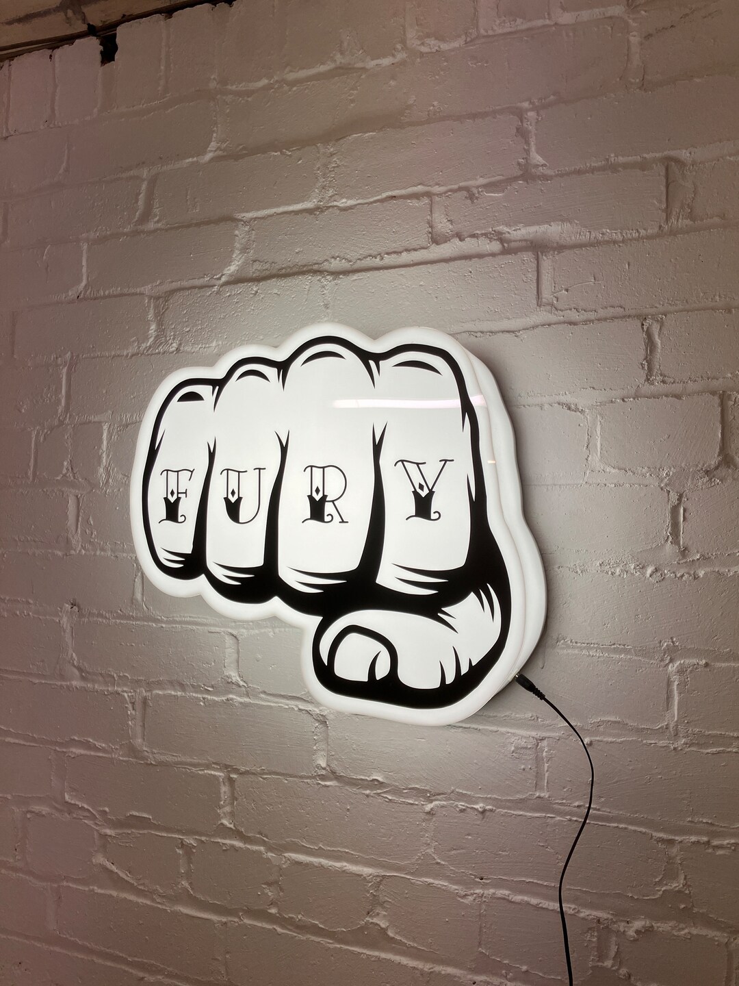 Fist Light 3D Led Wall & Desk Light Boxing Light Tattoo Light Customise ...