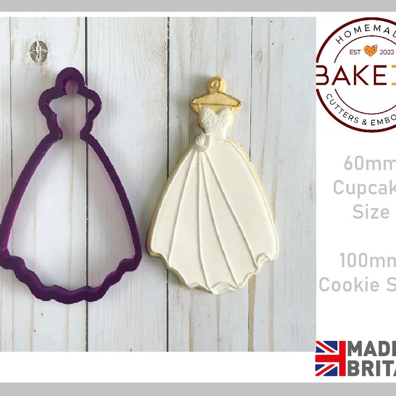 Wedding Dress Cookie Cutter - Etsy