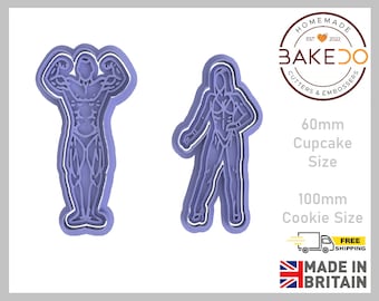 Gym Pose 101 Cookie Cutter Set - Etsy