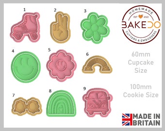 Groovy Cookie Cutter Set - Etsy
