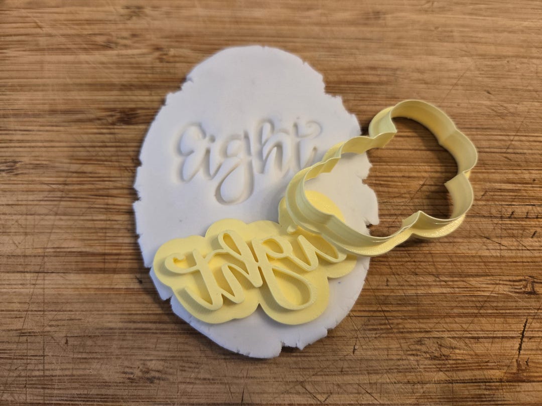 Number Eight Cookie Cutter - Etsy