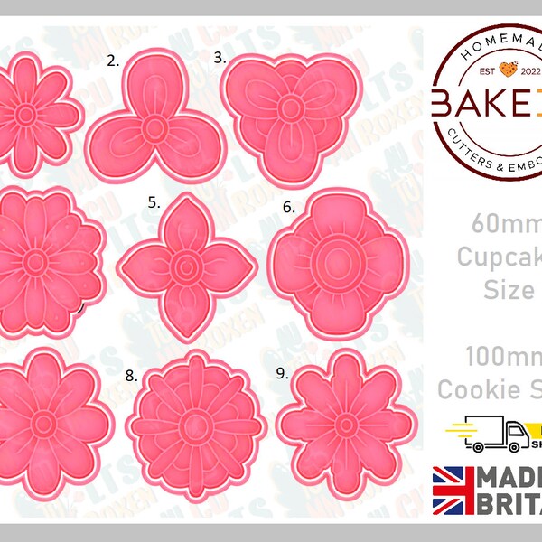 Flower Cookie Cutter - Etsy