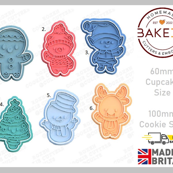 Christmas Cookie Cutters - Etsy
