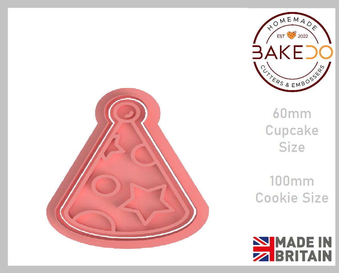 Party Hat Cookie Cutter + Stamp - Etsy