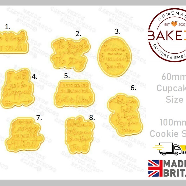 Inspirational Cookie - Etsy