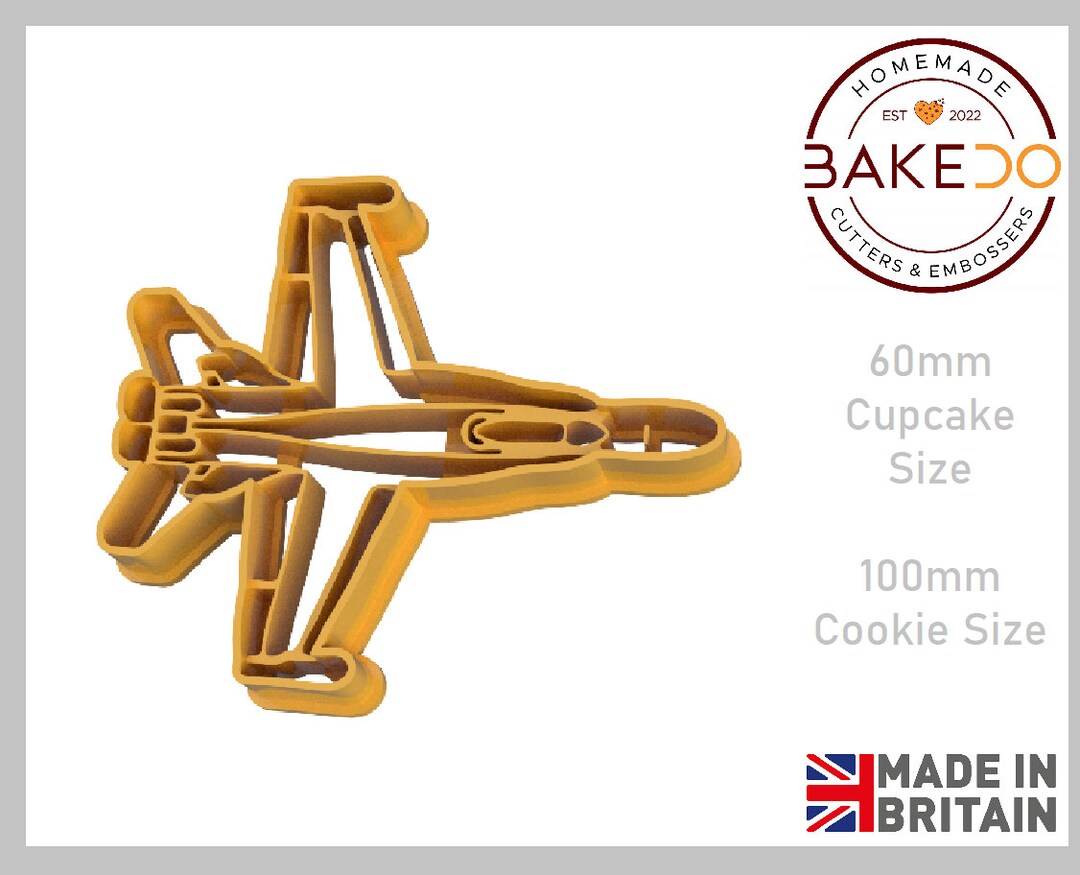 Fighter Jet Cookie Cutters - Etsy
