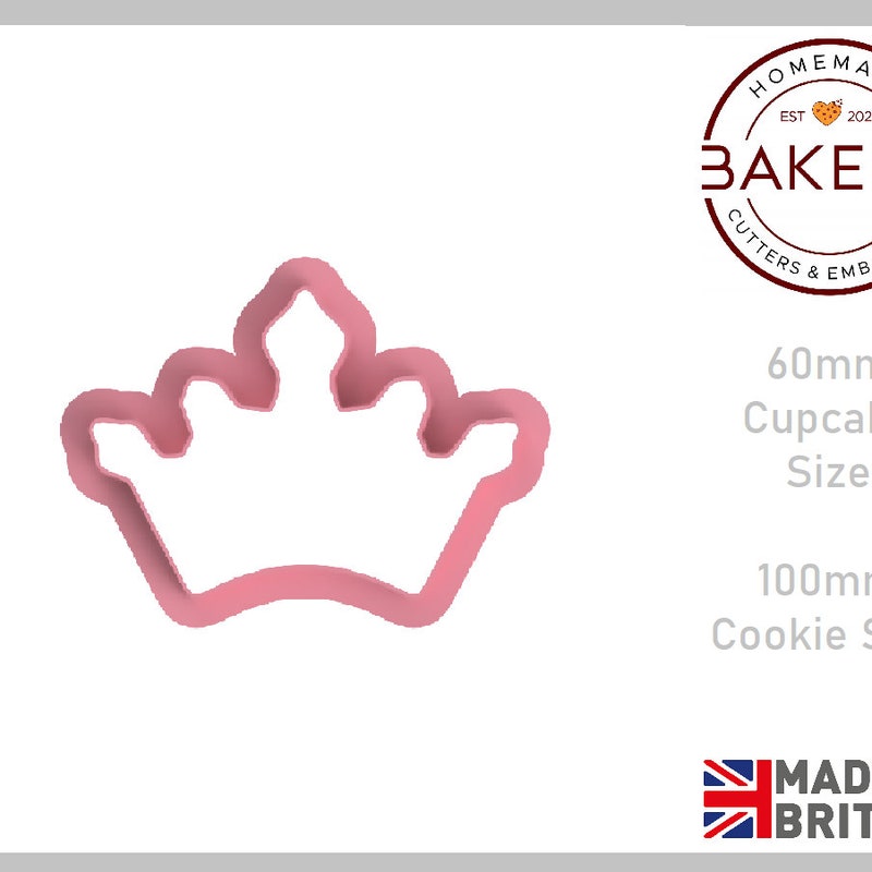 Crown Cookie Cutter - Etsy
