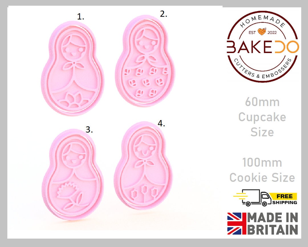 Russian Stacking Dolls Cookie Cutters - Etsy