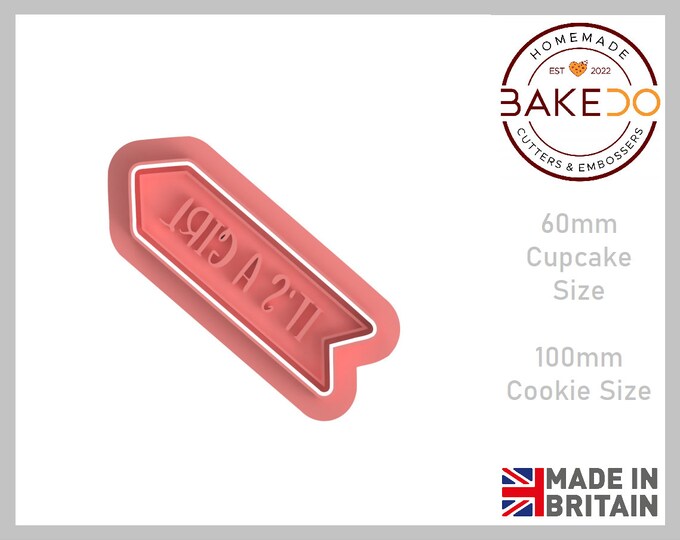 Its A Girl 105 Cake Topper - Etsy