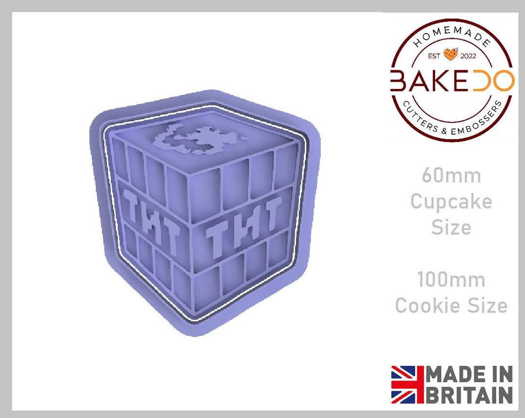 TNT Box Cookie Cutter. - Etsy