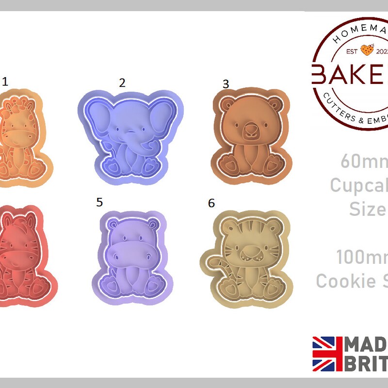 Safari Cookie Cutter - Etsy
