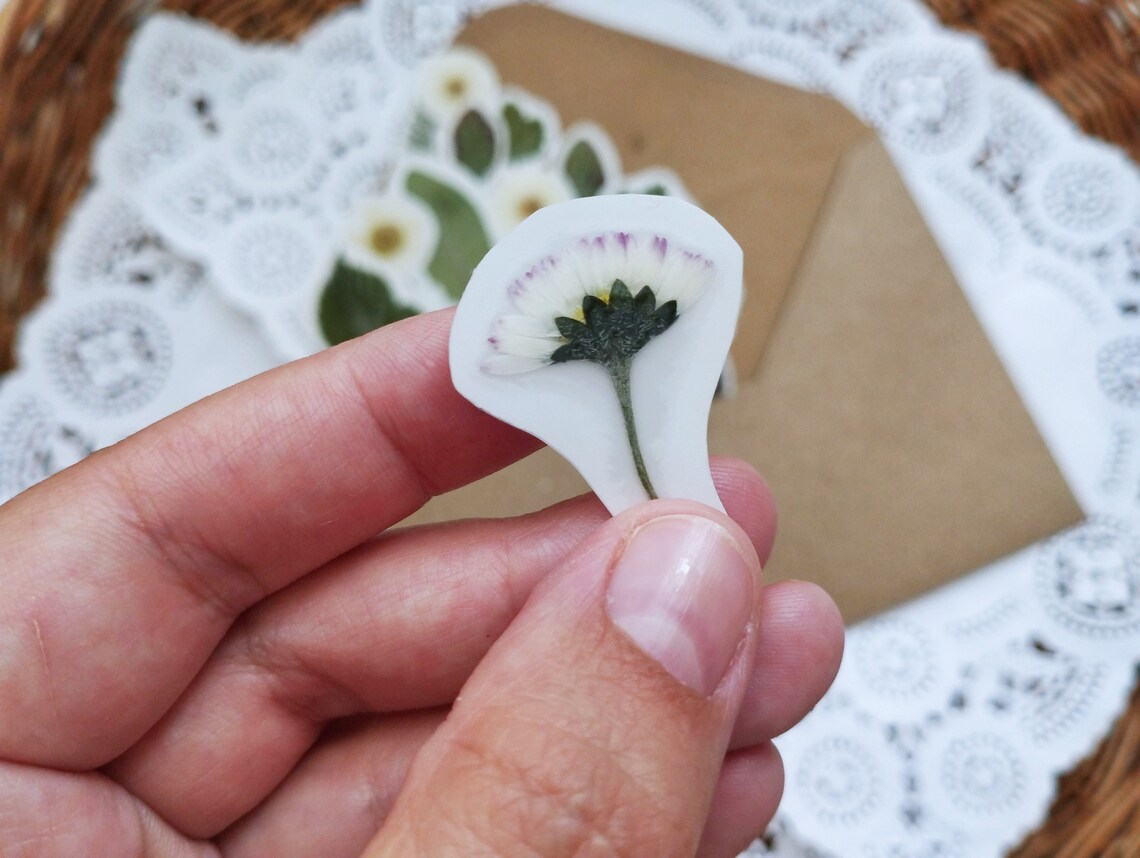 Flower Stickers Vinyl Sticker Aesthetic Stickers Waterproof - Etsy