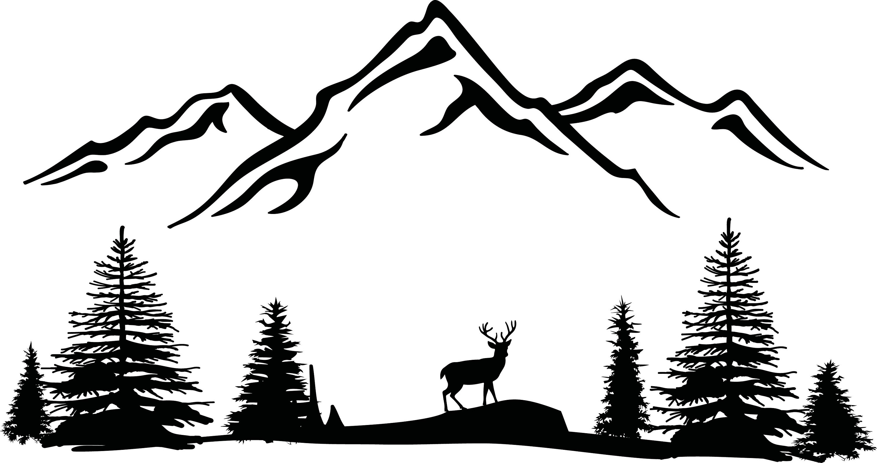 Berge SVG PNG EPS. Bäume svg. Wald Svg Cricut. Berg svg - Etsy Österreich