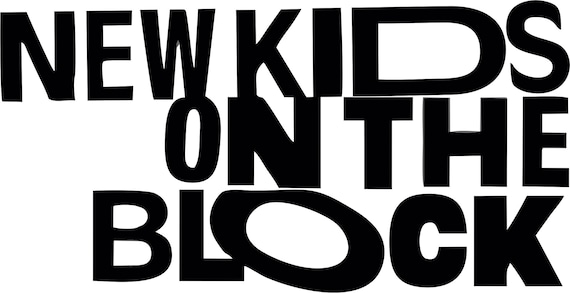 VINTAGE Nkotb Names NKOTB New Kids on the Block Digital File - Etsy