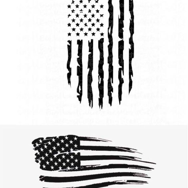 Rustic American Flag - Etsy