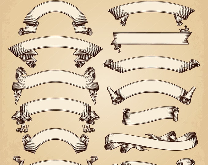 Banner Svg Bundle, Banner Clipart, Banner Png, Banner Vector, Banner ...