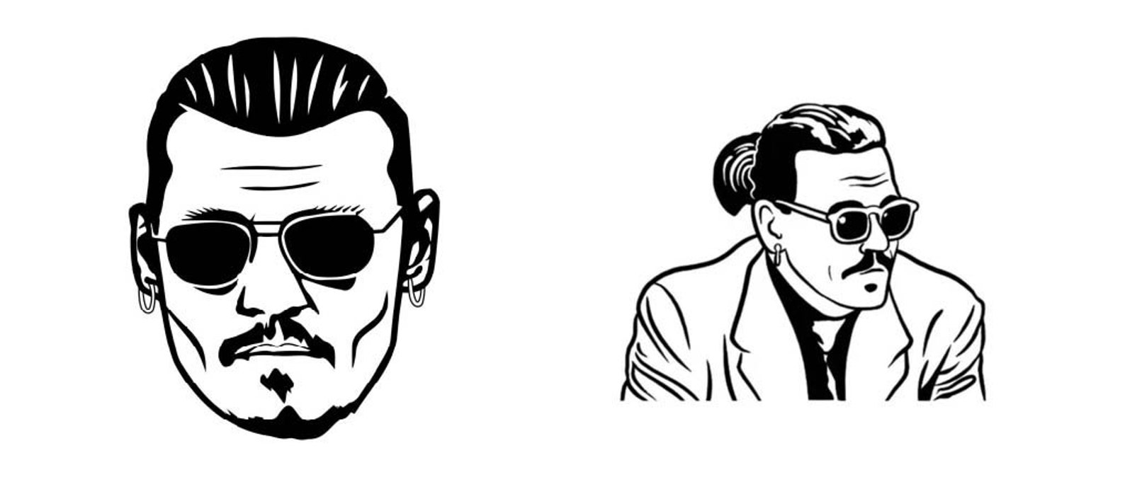 Johnny Depp Svg, Johnny Depp Bundle Svg for Cricut, Johnny Depp Png ...