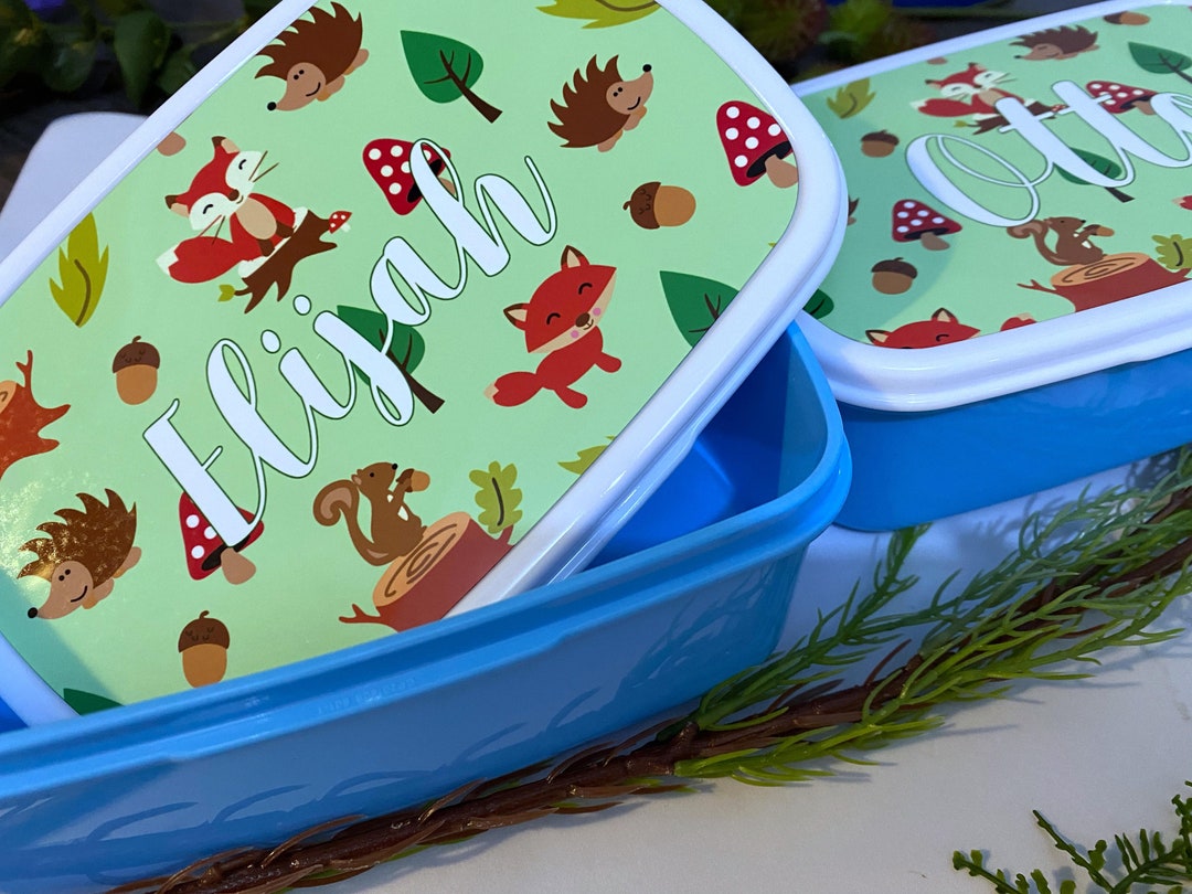 Personalised Woodland Snack Boxes - Etsy