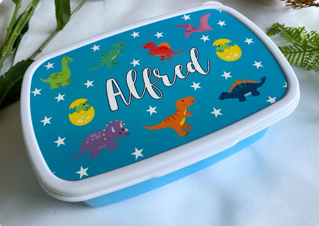 Personalised Cute Dinosaurs Snack Boxes - Etsy