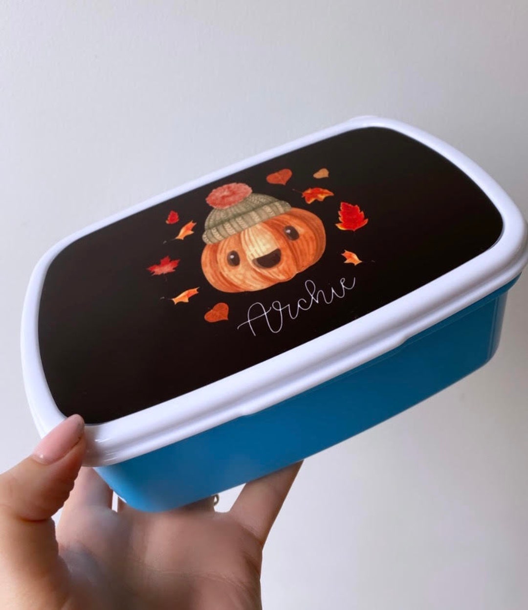 Personalised Pumpkin Halloween Snack Boxes - Etsy