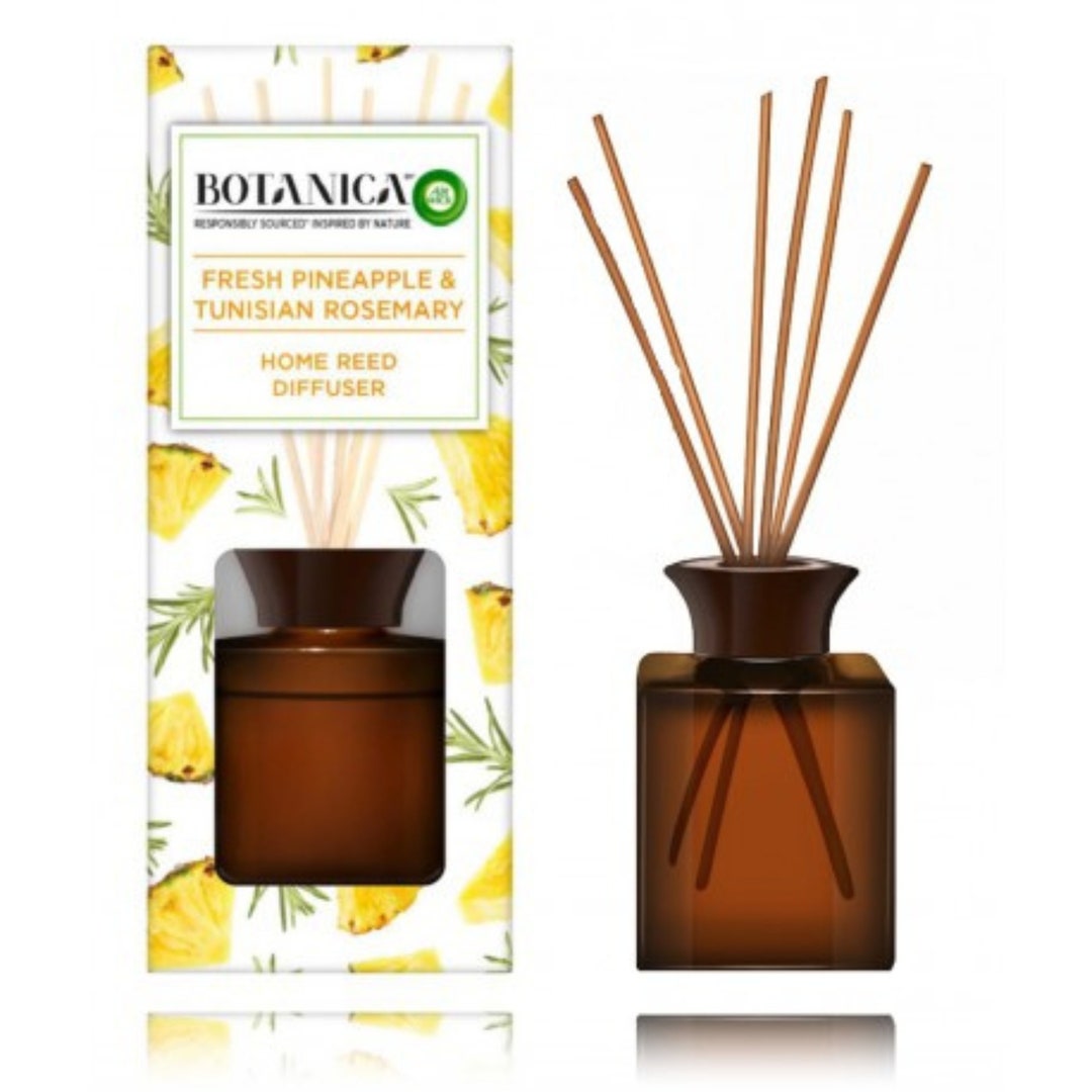 BOTANICA Fresh Pineapple and Tunisian Rosemary Reed Diffuser Home ...