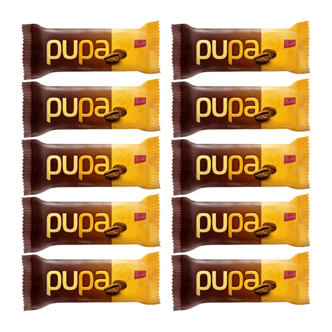 10 Chocolate Bars PUPA, 30g Each - Etsy