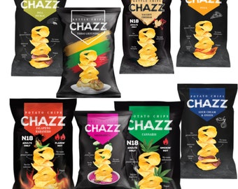 Chazz Potato Chips - Etsy Australia