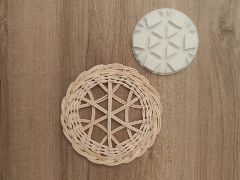Rattan Design Pattern Rattan Pattern Guide Plastic Mold for - Etsy
