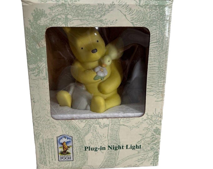 Disney Classic Winnie the Pooh Night Light Michel & Company 66321 - Etsy