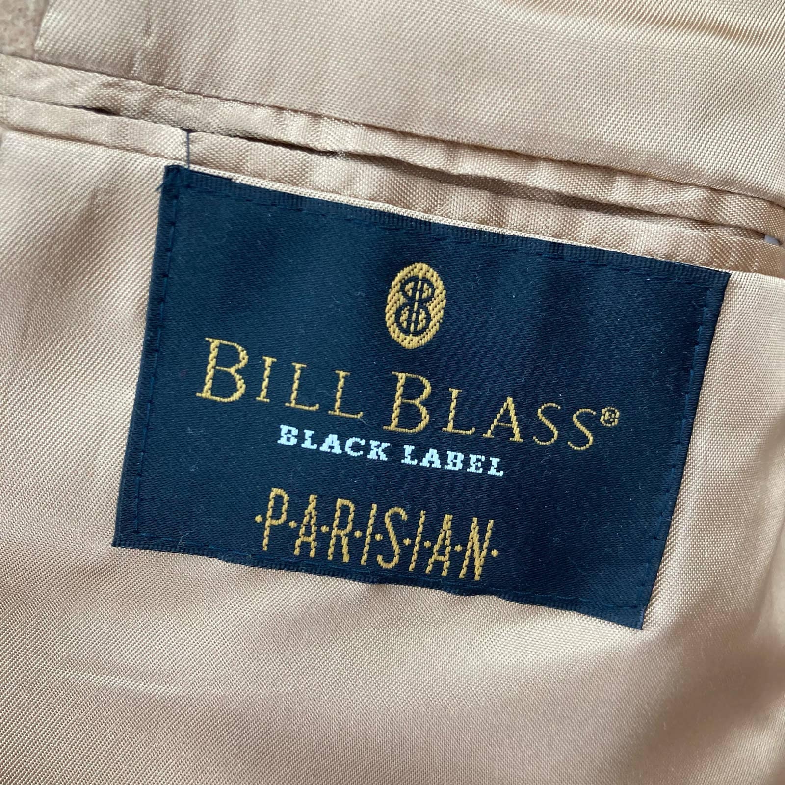 Vintage Bill Blass Black Label Camel Hair Tan Mens 42 Long Sport Coat ...