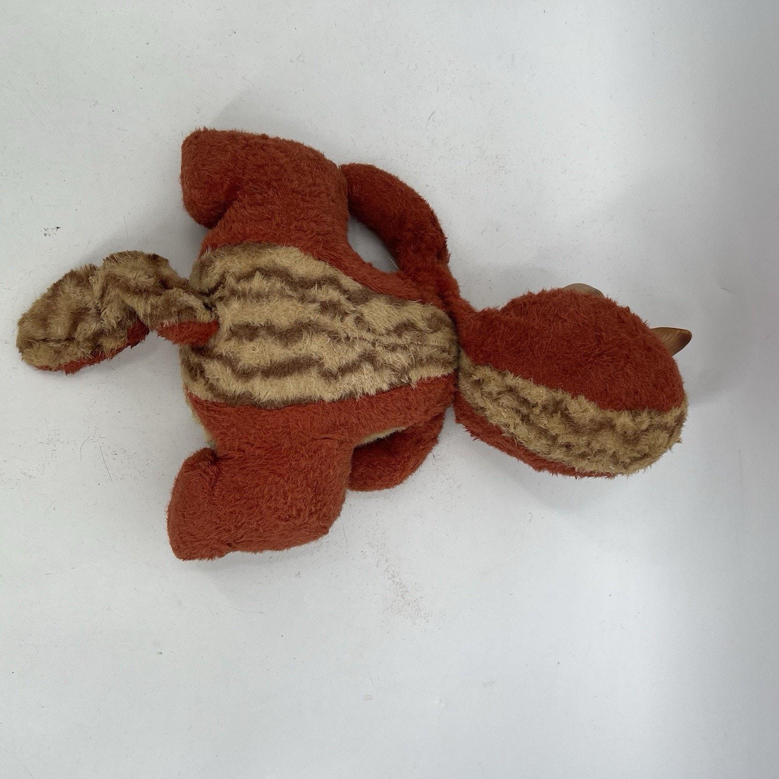 Rare Vintage 1950s Rushton Style Chipmunk Toy Plush Rubber Face Doll ...