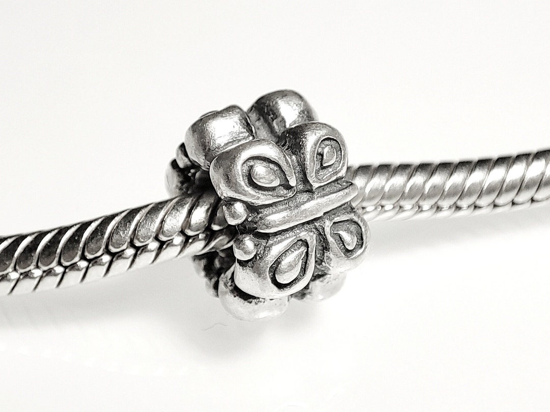 Authentic Pandora Three Sided Butterfly 790285, Steling Silver Pre ...