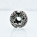Original Pandora Wind Swirl Clip Charm With Hot Pink Cubic Zirconia ...