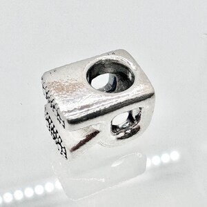 Authentic Pandora Letter R Alphabet Charm 797472 Sterling Silver ...