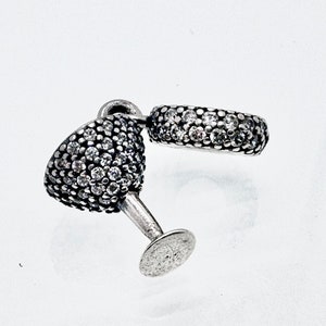 Authentic Pandora Night Out Martini Glass Dangle Charm With Cubic ...