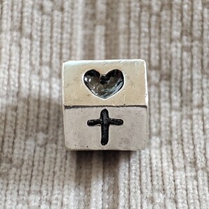 Authentic Pandora Faith Love Hope (cross, Heart, Anchor) 790119 Charm ...